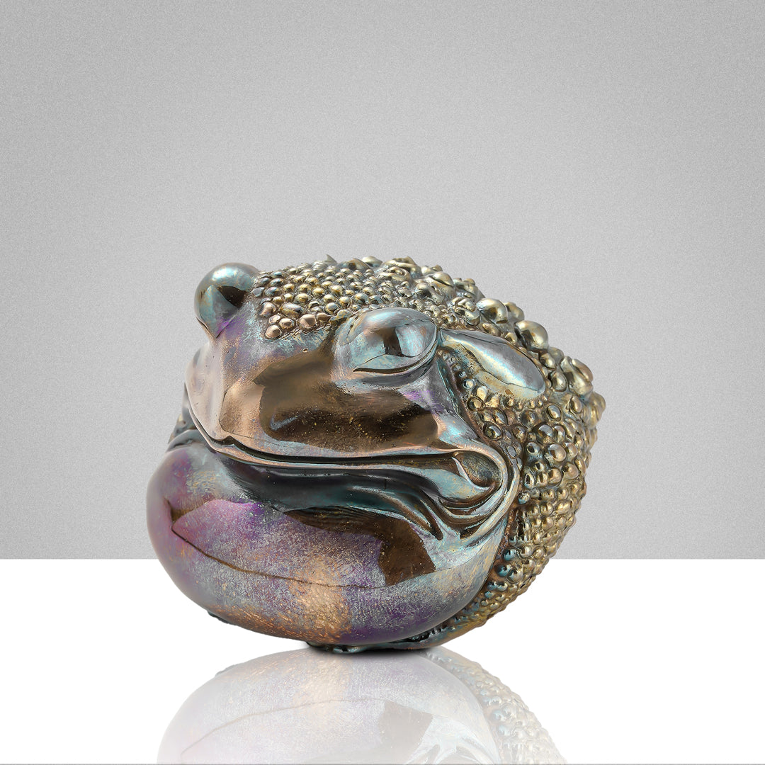 Wisdom Fortune Toad Statue – Luckon Craft